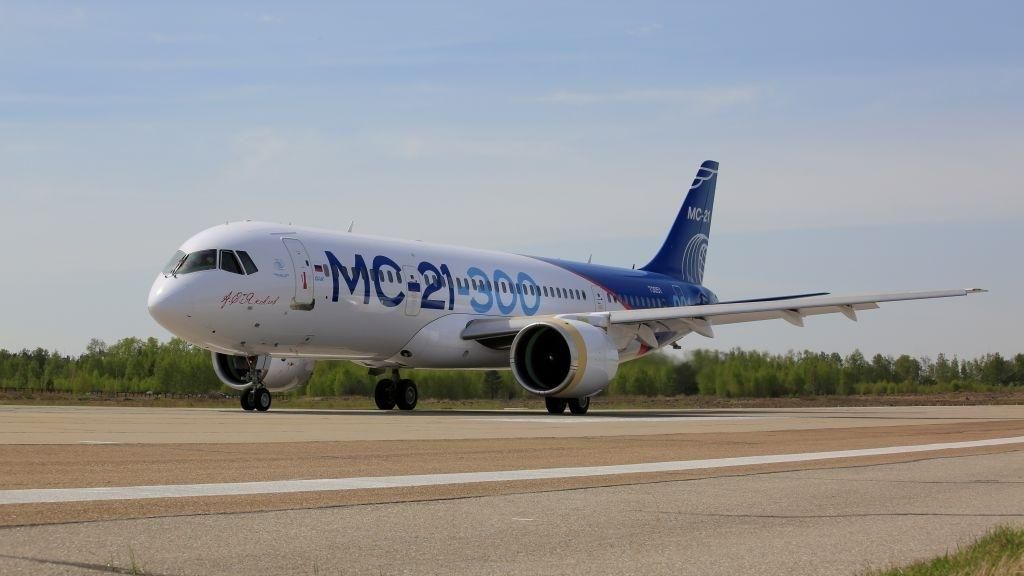 Irkut MS-21 beginnt Rolltests