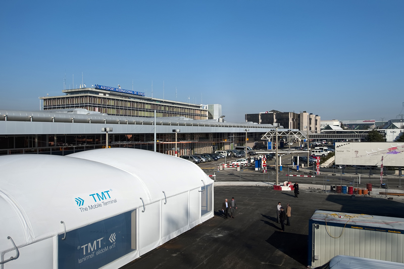 Mobile Terminals für flexible Airportkapazität