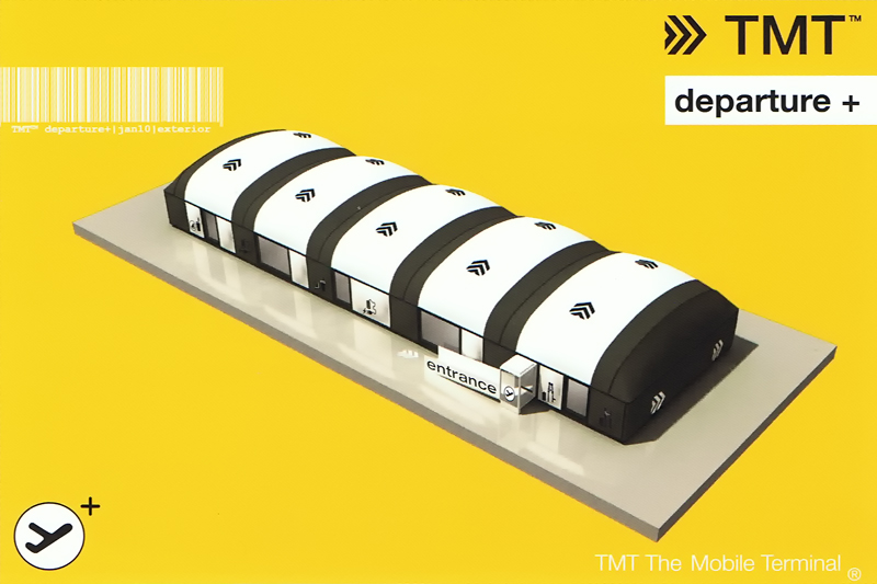 Mobile Terminals für flexible Airportkapazität