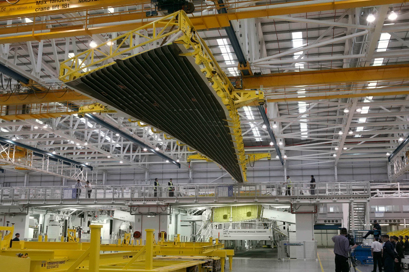 Airbus: Montagebeginn für ersten A350 XWB-Flügel
