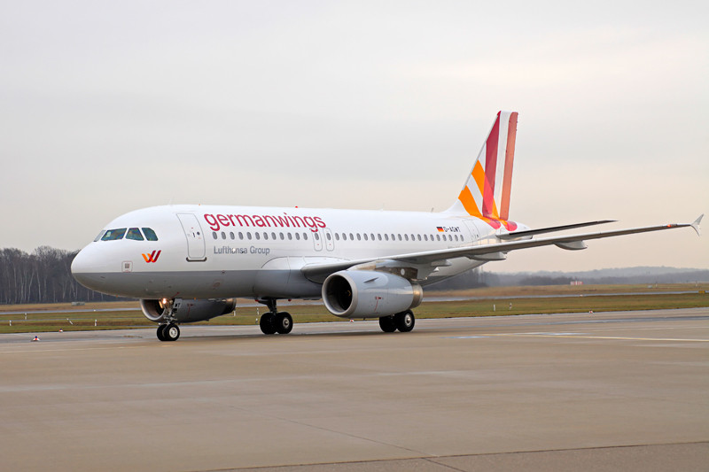 Germanwings: Erster Airbus fliegt im neuen Dress