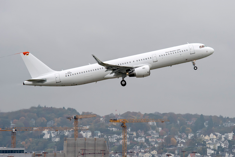 EASA: Airbus A321 mit Sharklets zugelassen
