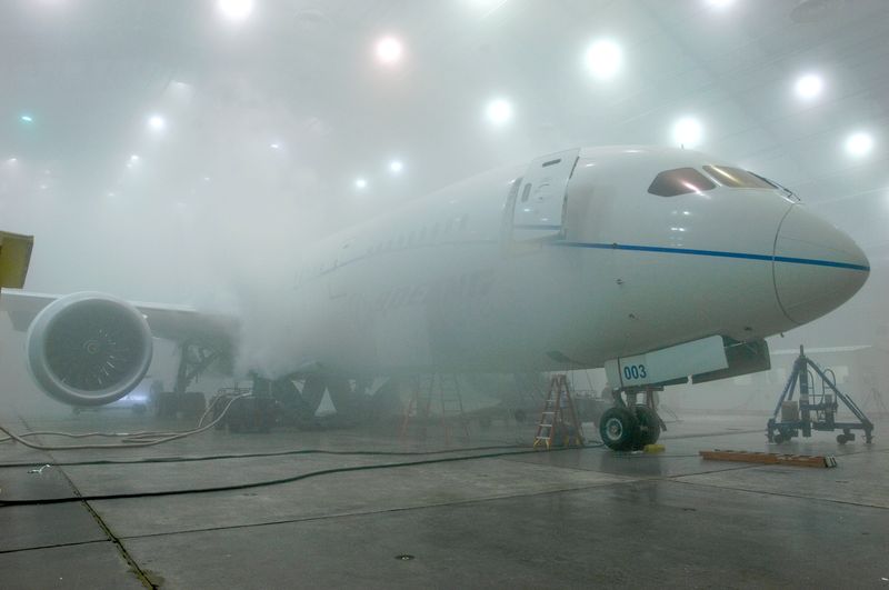 Boeing 787 zu Extreme-Weather-Testing in Florida