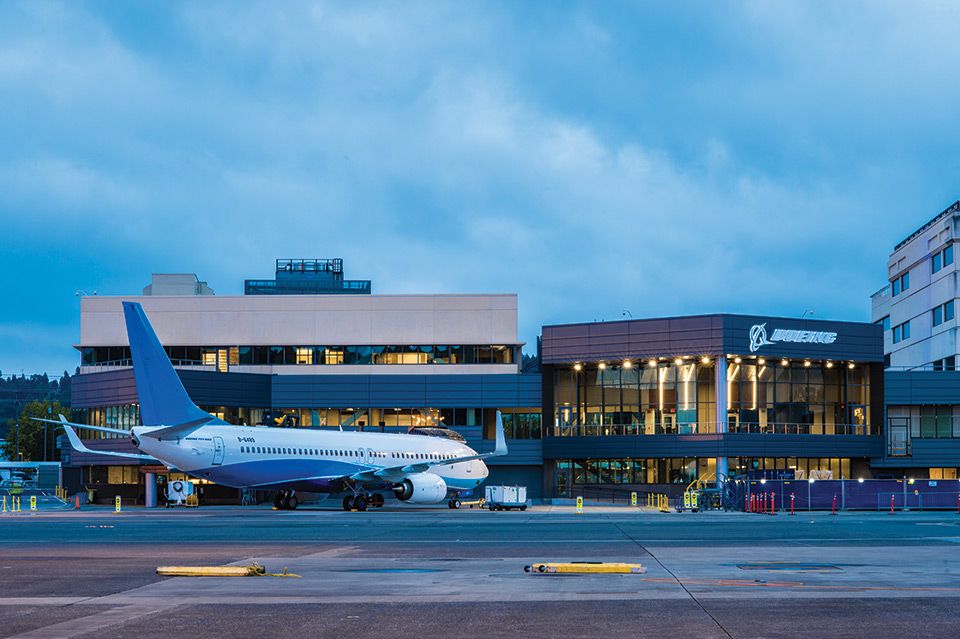 Boeing erweitert Auslieferungszentrum Seattle