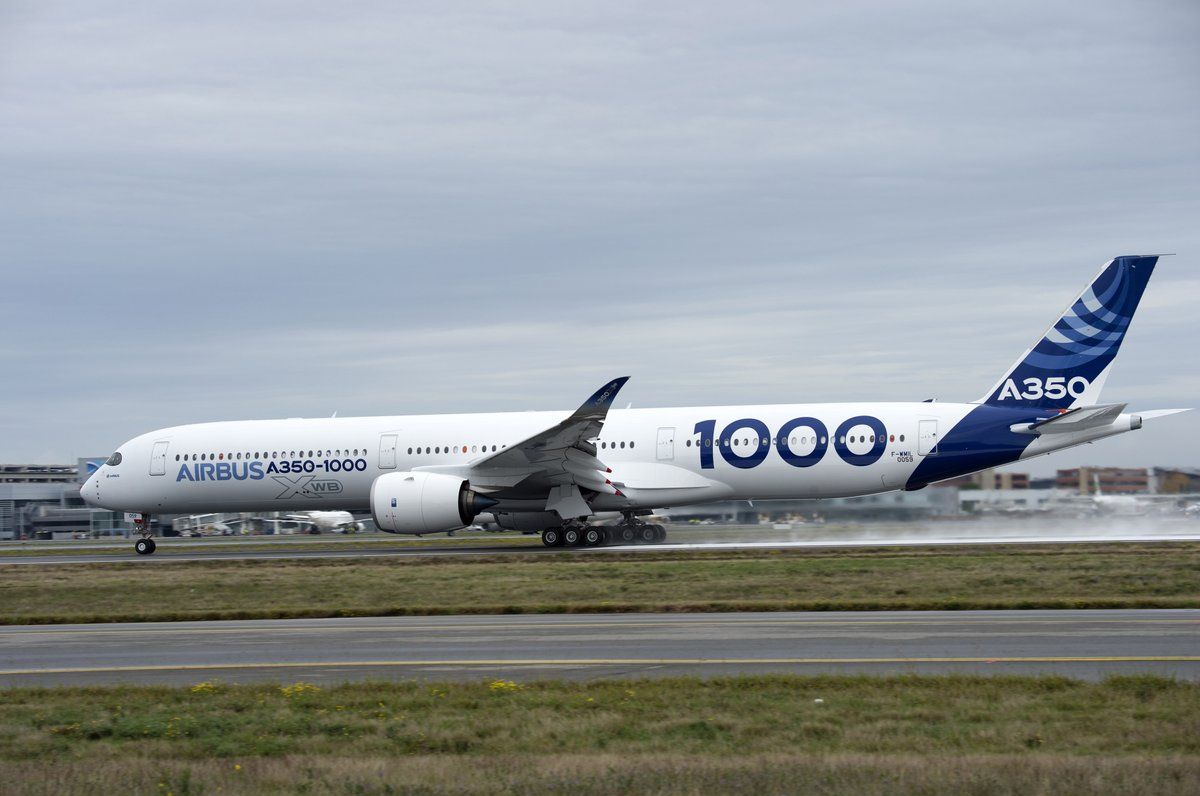A350-1000 absolviert letzten Rolltest vor Erstflug